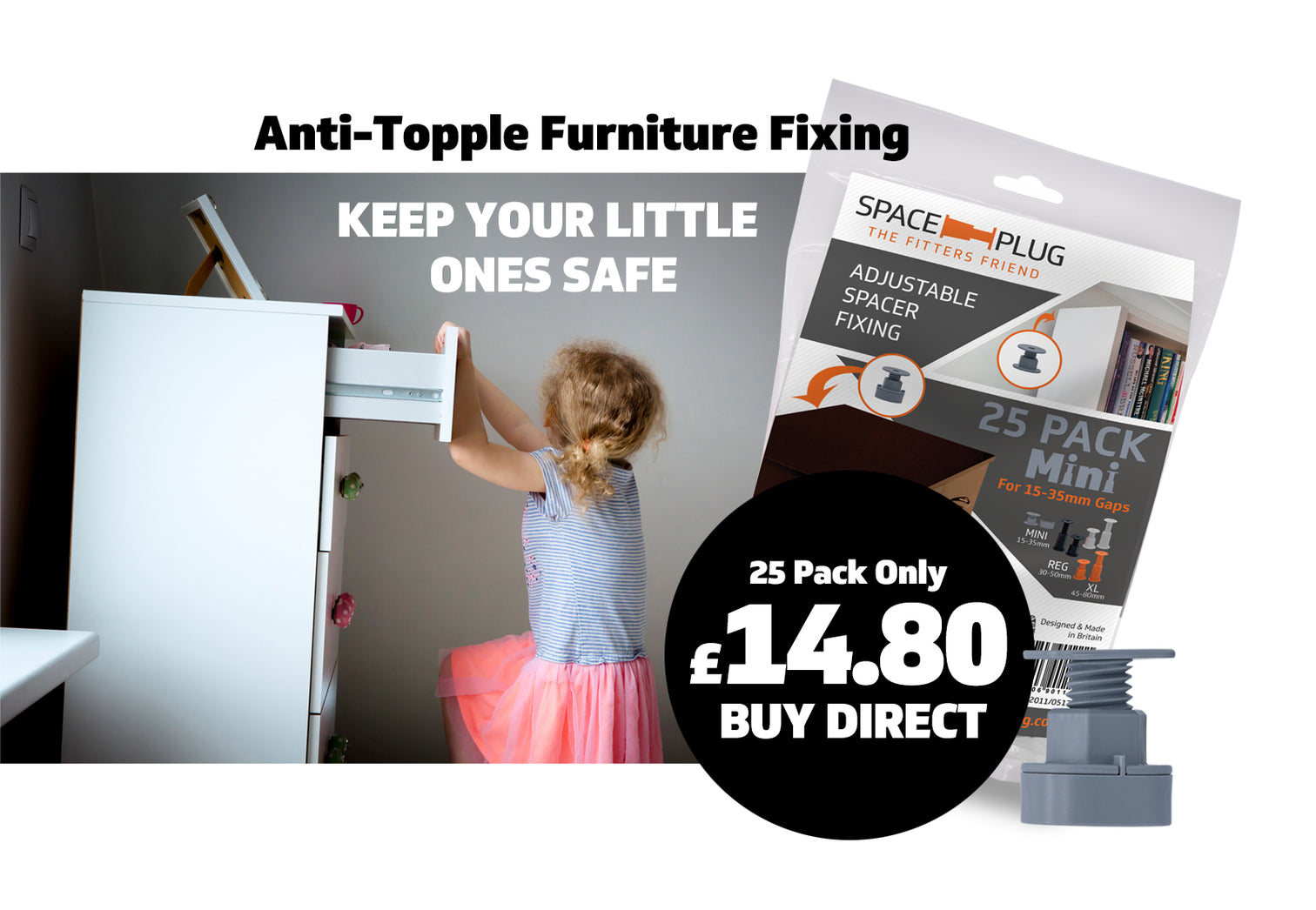 Space-Plug - Official Website - Kitchen Cabinet Brackets